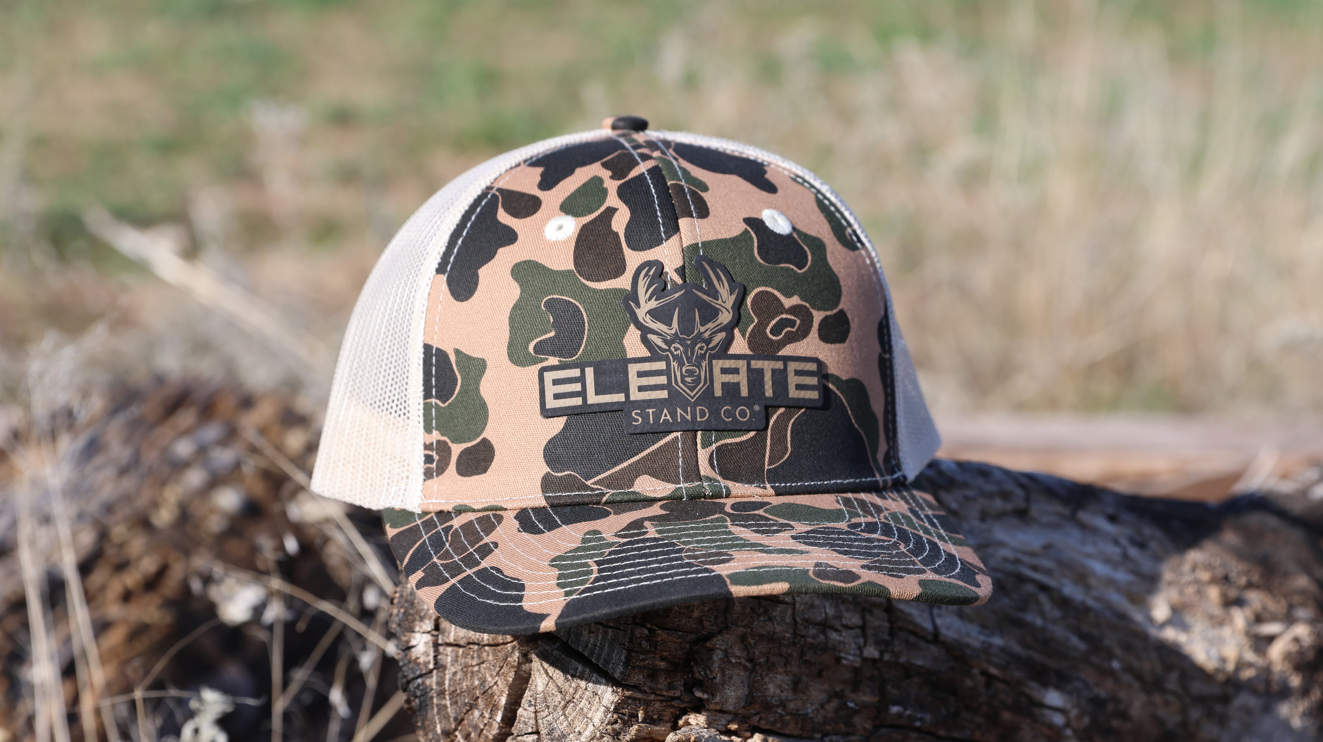 Old School Logo Hat – Elevate Stand Co.